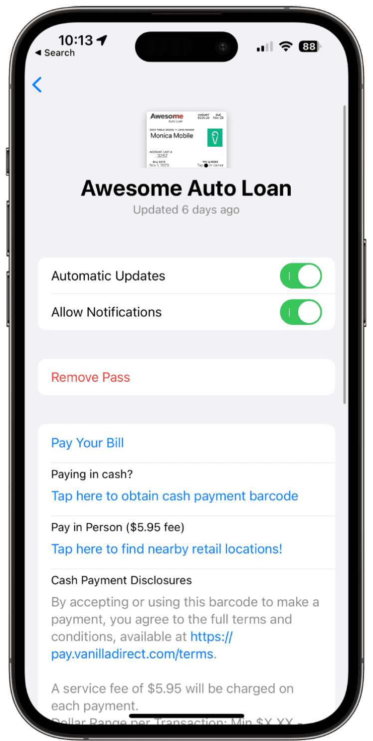 Mobile Wallet Bill Presentment and Payments Platform | ACI Worldwide